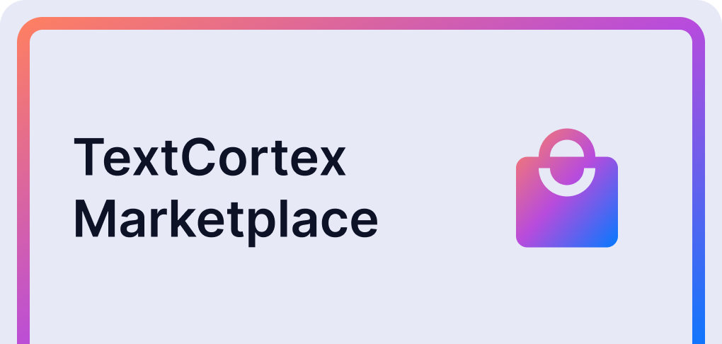 AI Prompt Marketplace by TextCortex